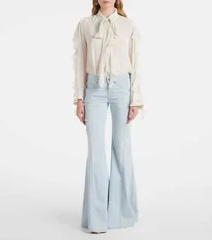 Ag Ibiza High-rise Flared Jeans