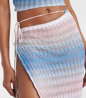 Missoni Gradient Wrap Skirt - Pink
