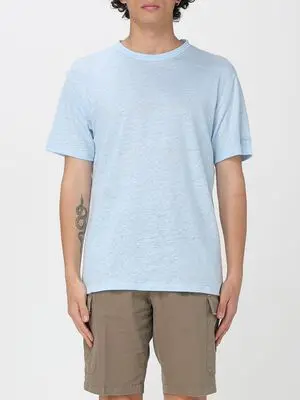MC2 SAINT BARTH T-shirt Men Gnawed Blue