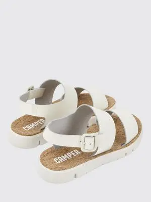 Camper Heeled Sandals - White