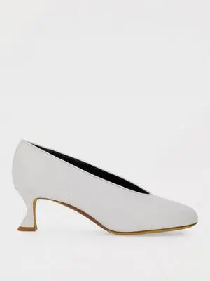 Moschino Leather Pumps - White