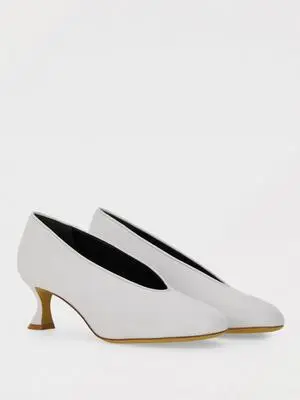 Moschino Leather Pumps - White