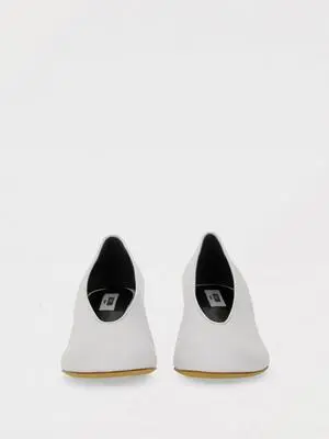 Moschino Leather Pumps - White