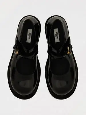 Moschino Mary Jane Loafers - Black
