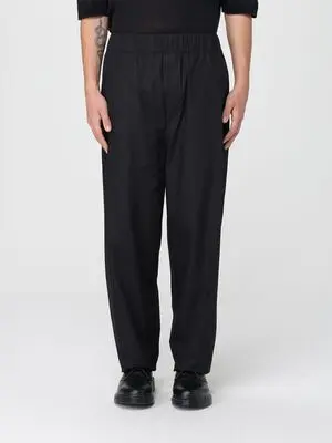 LANEUS Wide Leg Trousers - Black