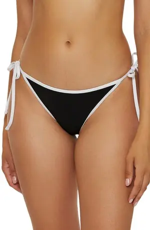 BCA BY REBECCA VIRTUE Side Tie Bikini Bottoms Black