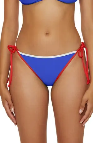 BCA BY REBECCA VIRTUE Side Tie Bikini Bottoms - True Blue