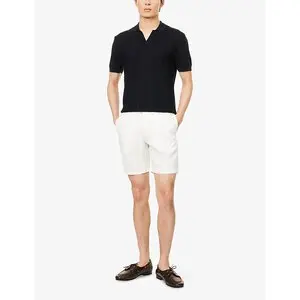 Orlebar Brown Regular-fit Cornell Linen Shorts - Sandbar