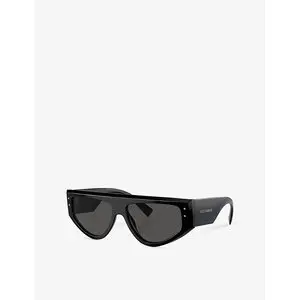 Dolce & Gabbana Rectangle Acetate Sunglasses