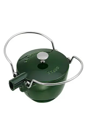 STAUB 1-quart Enameled Cast Iron Tea Kettle