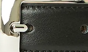 B-low The Belt Duke Leather Belt - Black Silver