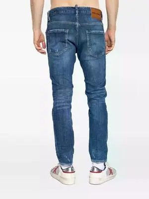 Dsquared2 Logo-tag Jeans - Blue
