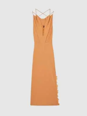 Acler Gabriella Atelier Drape Jersey Maxi Dress