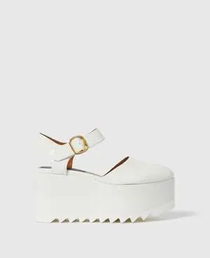 STELLA MCCARTNEY Stella McCartney Elyse Patent Platform Sandals
