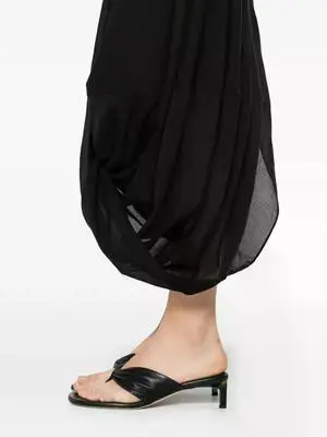 TOTEME Cocoon Tank Dress - Black