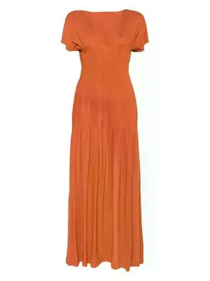 TOTEME Knife-pleated Maxi Dress