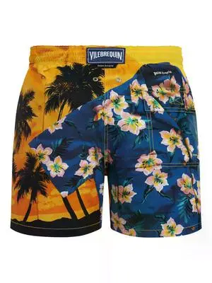Vilebrequin X Palm Angels Hawaiin Mix Swim Shorts