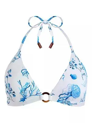 Vilebrequin Medusa And Shells Print Bikini - White