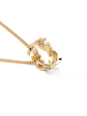Saint Laurent Cassandre Necklace - Gold