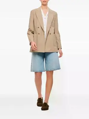 Max Mara Double-breasted Blazer - Neutrals