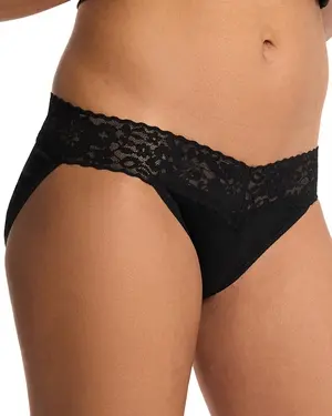 Hanky Panky Dreamease V Kini Panty - Black