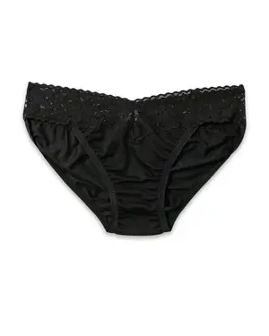 Hanky Panky Dreamease V Kini Panty - Black