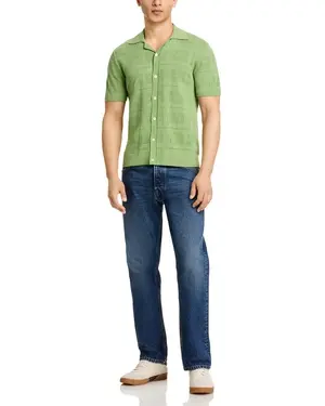 Rails Yates Notched Collar Short Sleeve Shirt
