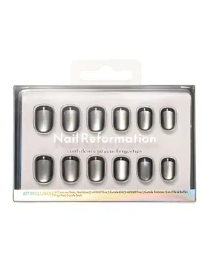 NAIL REFORMATION Press On Nails - Black Magic