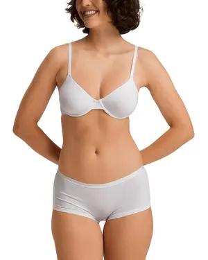 Hanro Cotton Boyleg Briefs - White