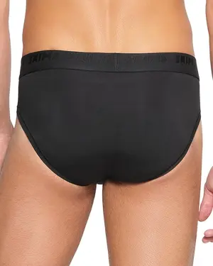 SKIMS Stretch Briefs, 3 Pack - Obsidian