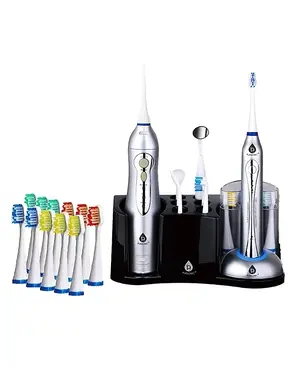 PURSONIC Rechargeable Electric Toothbrush And Rechargeable Water Flosser - Multicolor
