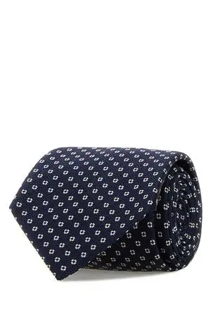 Saint Laurent Silk Tie - Printed