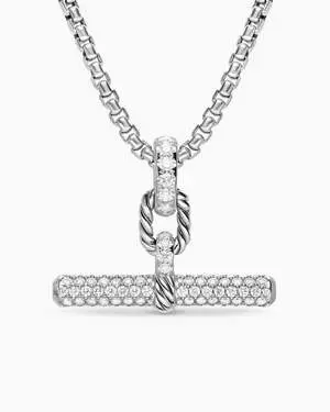 David Yurman Dy Madison® Toggle Pendant With Diamonds