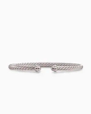 David Yurman Classic Cable Bracelet - Aluminum Sand