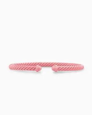 David Yurman Classic Cable Bracelet - Aluminum Pink