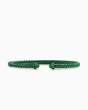 David Yurman Classic Cable Aluminum Bracelet - Aluminum Green