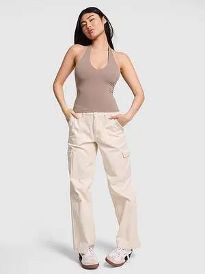 Pink Racerback Performance Tops For Women