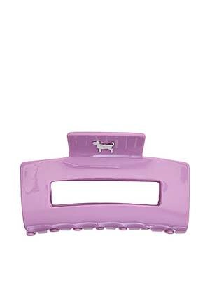 Pink Dolphin Hair Claw Clip - Purple