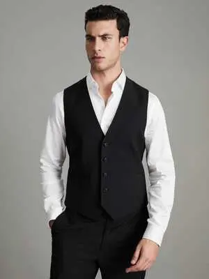 Men's Straight Hem Vests