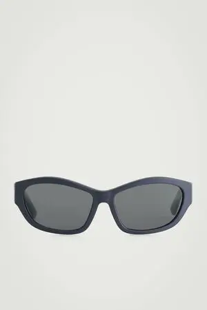 Cos Sporty Sunglasses Blue