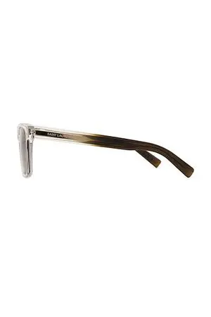 Saint Laurent Square Sunglasses - Clear