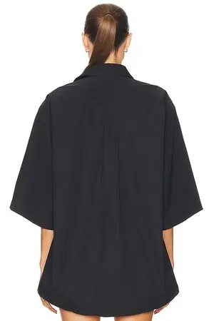 Wardrobe.NYC Short Sleeve Shirt - Black