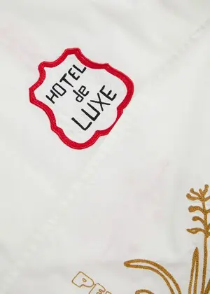 Universal Works Minari Embroidered Cotton-poplin Shirt