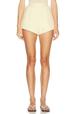 Wardrobe.NYC Bonded Short - Lemon