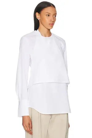 Wardrobe.NYC Layered Halter Shirt
