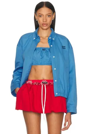 Miu Miu Printed Outerwear For Women