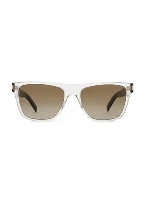Saint Laurent Square Sunglasses - Clear