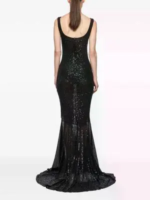 ATU BODY COUTURE Sequinned Mermaid Maxi Dress