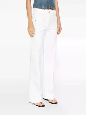 Victoria Beckham Logo-tag Jeans