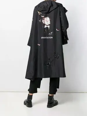Valentino Garavani Gravitation Printed Trench Coat